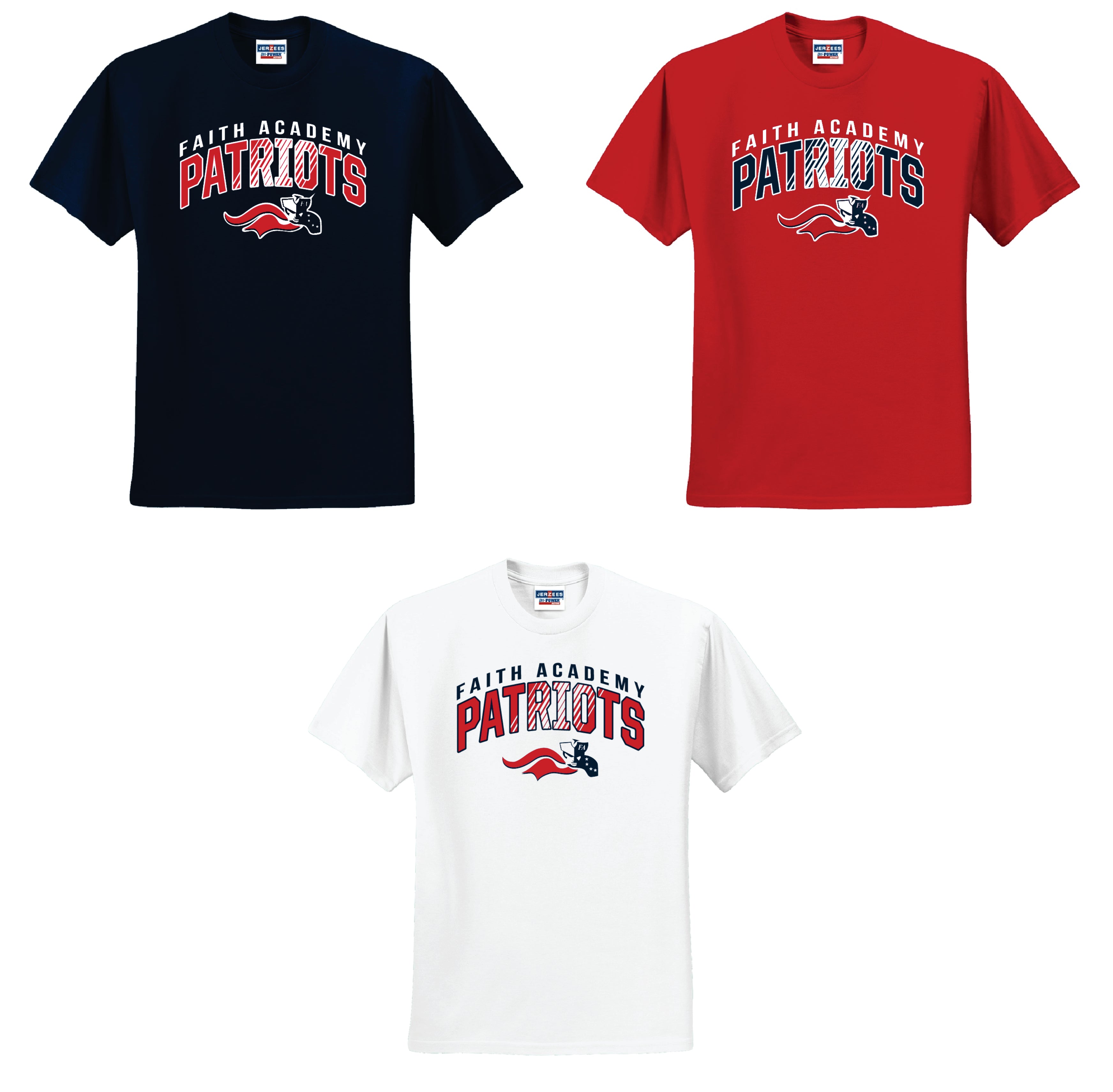 FACS Patriots Style 1 Tee (Youth) – Ultimate Sports Apparel