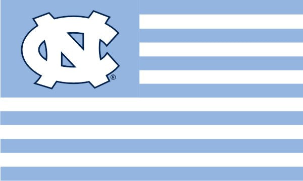 UNC - 3x5 Flag (Stripes) – Ultimate Sports Apparel